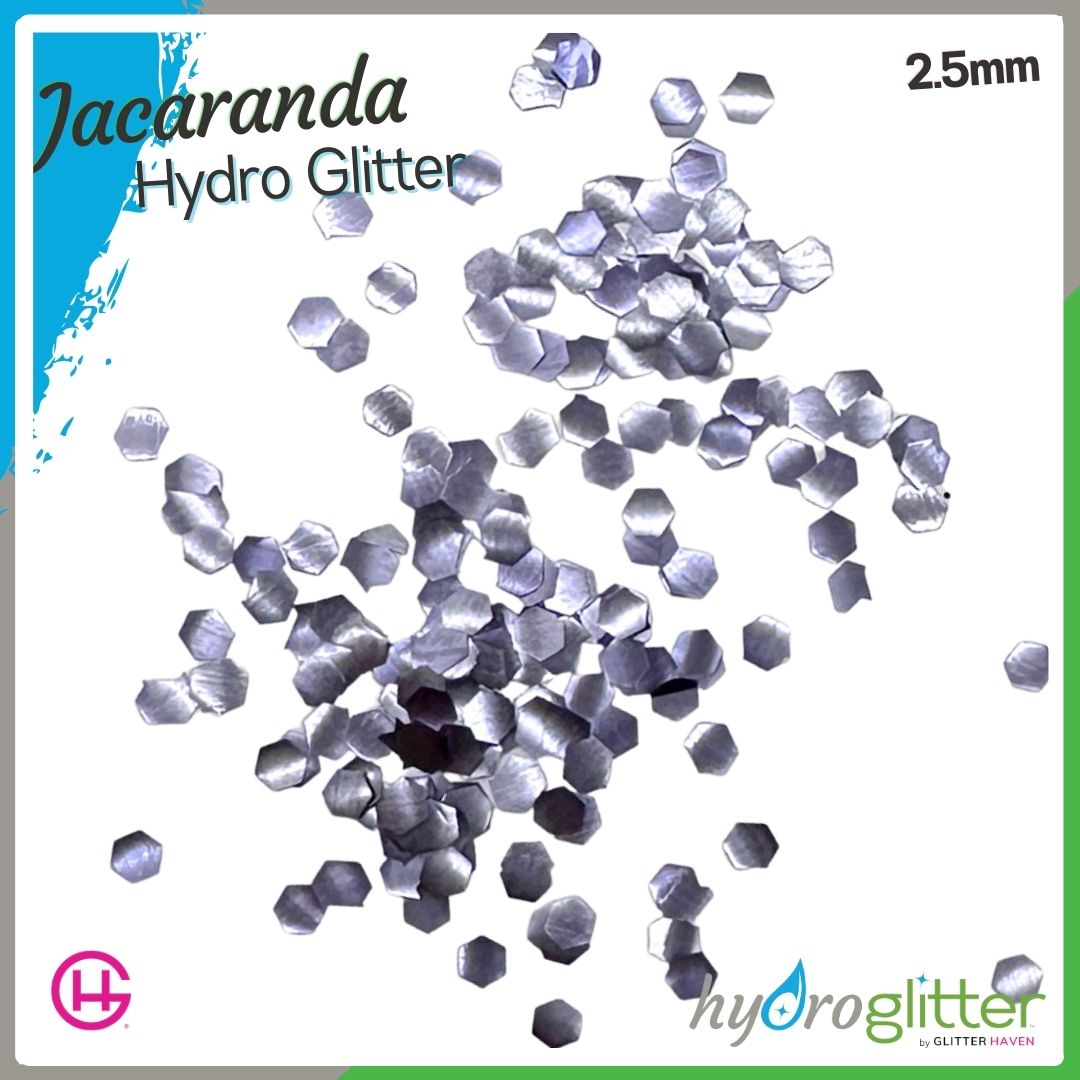 Jacaranda 💧 Hydro Glitter | Purple | Water Biodegradable Glitter – Glitter Haven