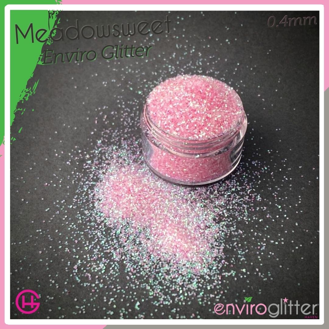 Meadowsweet 🍃 Enviro Glitter | Pink | Translucent | Biodegradable – Glitter Haven